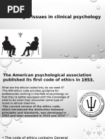 APS Code of Ethics | PDF | Informed Consent | Psychologist