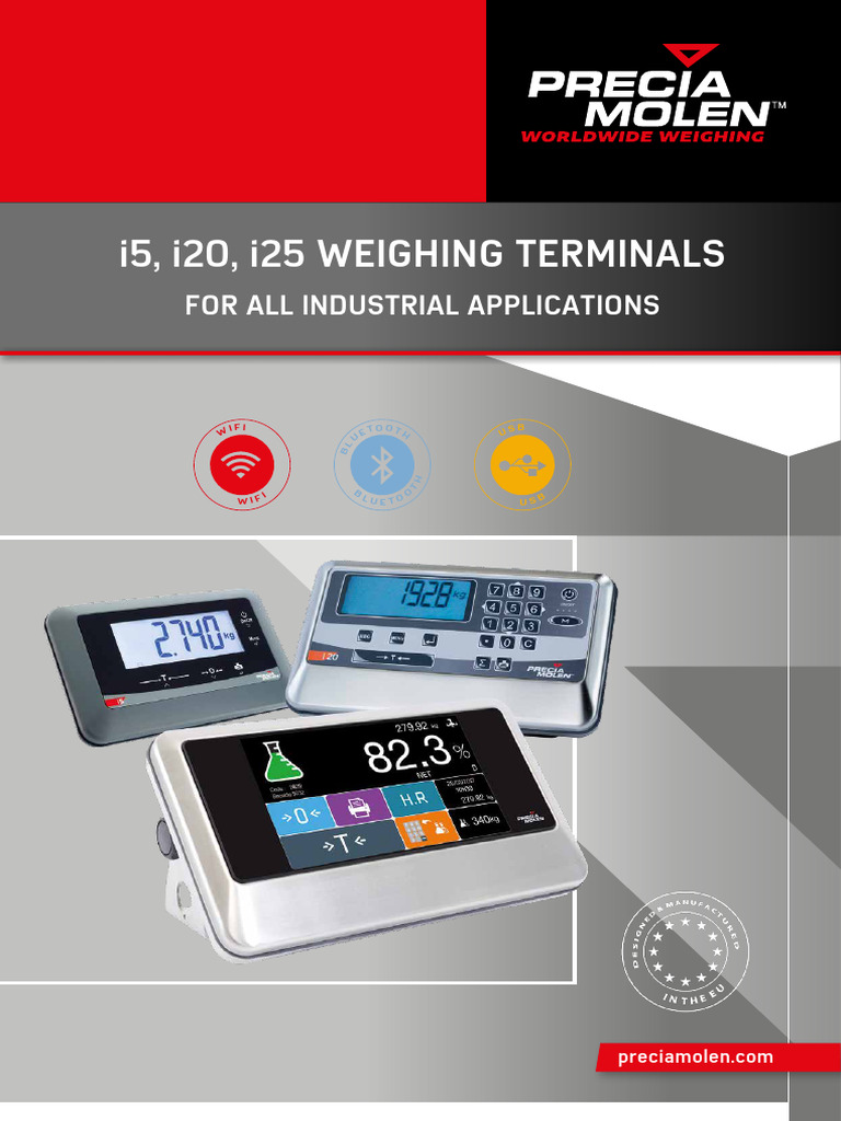 Industrial Weighing Terminals Guide | PDF | Manufactured Goods ...