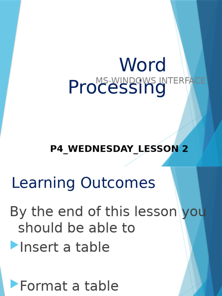 P4 Week3 Computing Presentation Lesson 2 | PDF