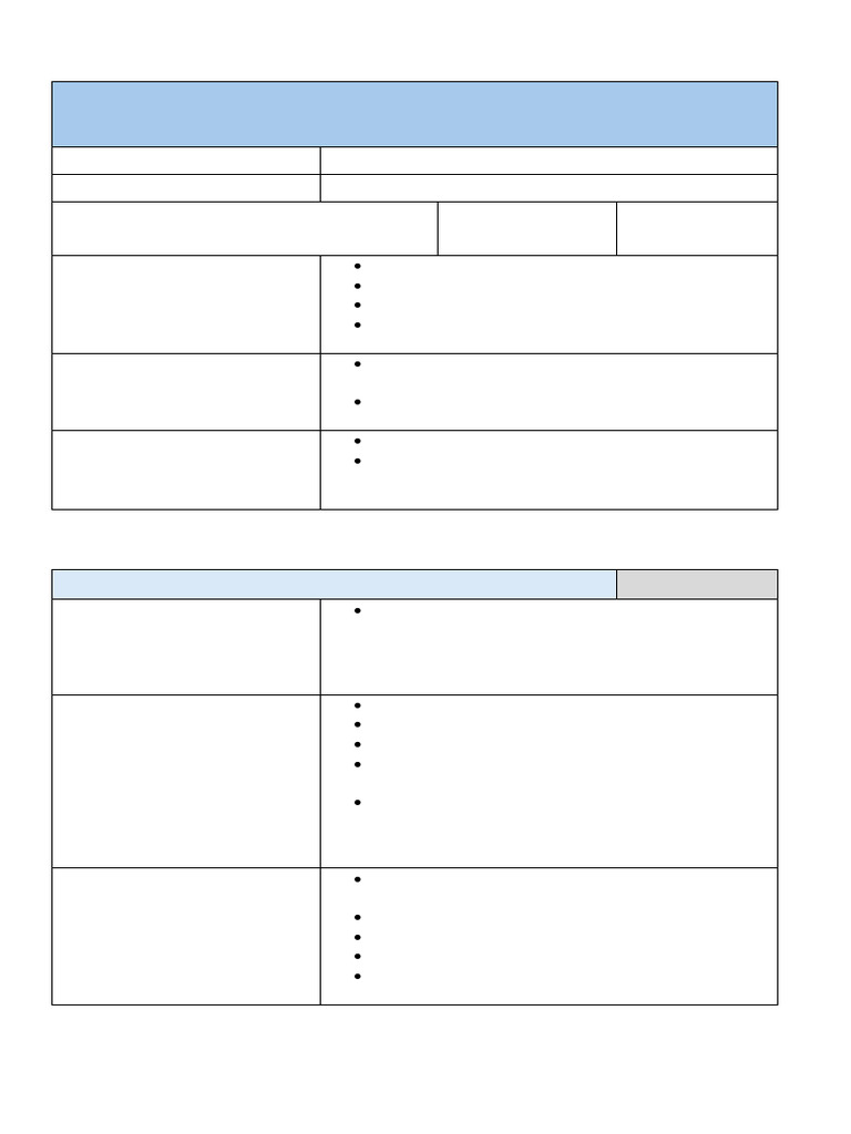 Natural Science Lesson Plan 2024 | PDF