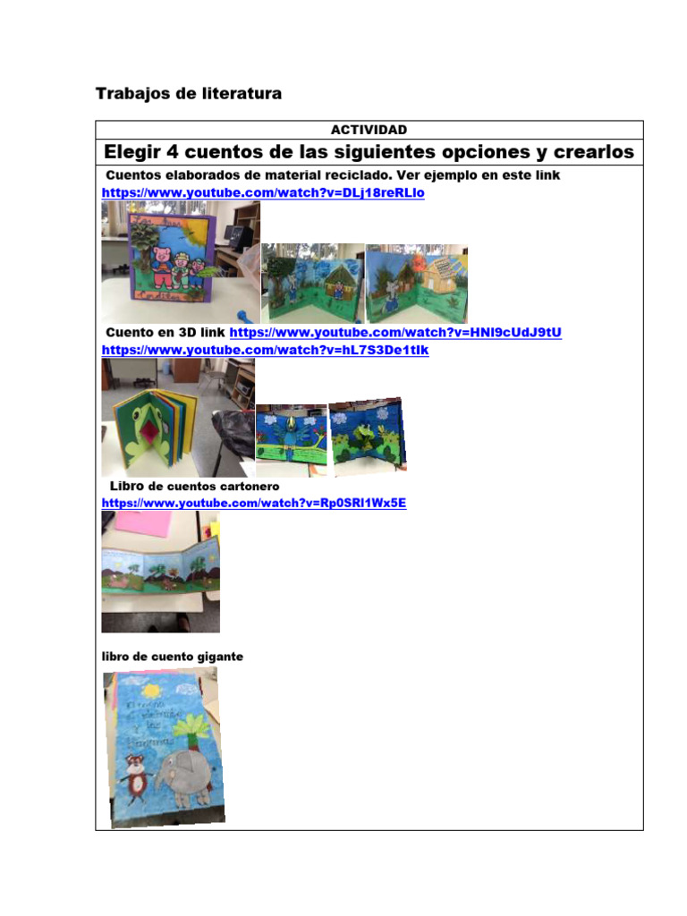 Cuentos, Titeres y Teatrino Instrucciones | PDF