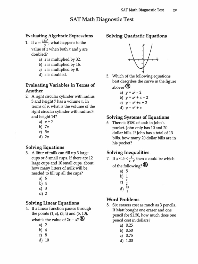 Diagnostic Exam | PDF
