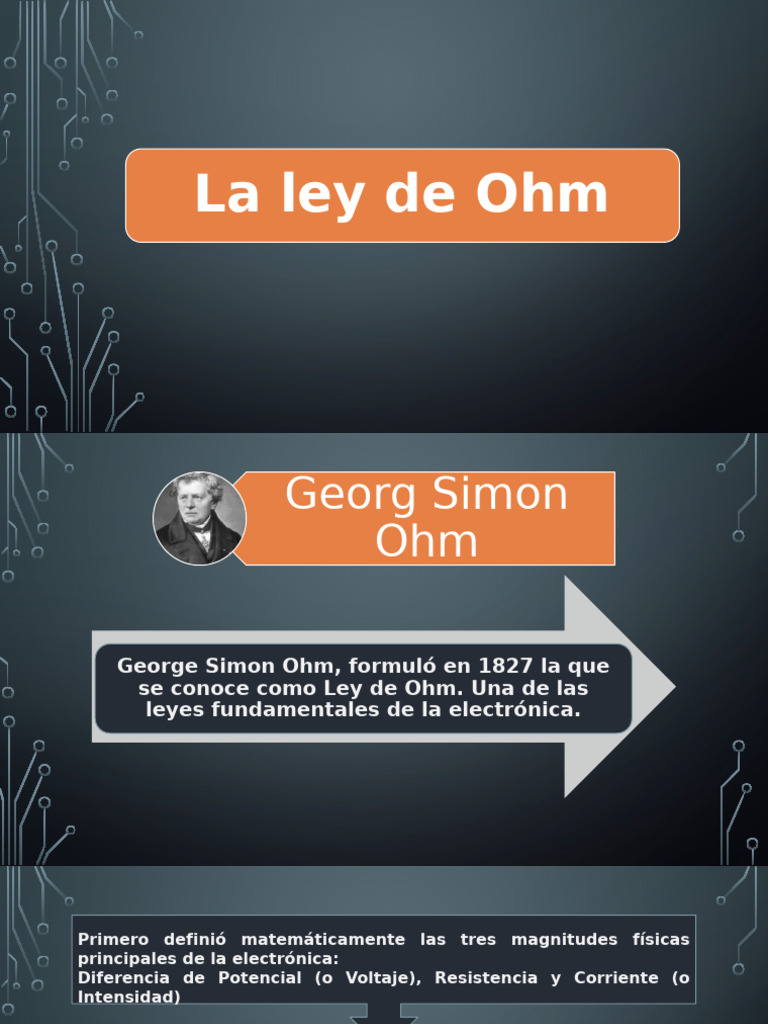 Ley De Ohm Pdf 1393