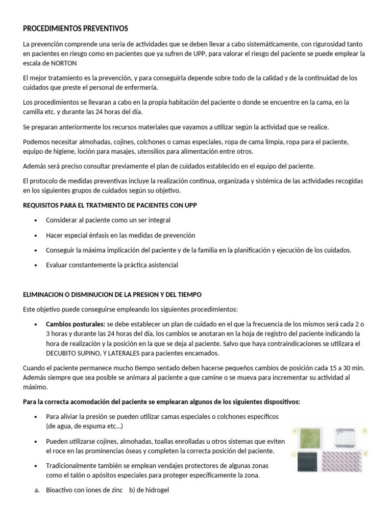 PROCEDIMIENTOS PREVENTIVOS | PDF