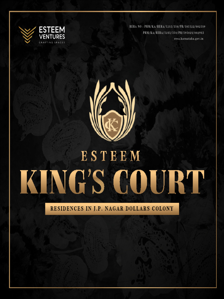 Esteem Kings Court Brochure | PDF