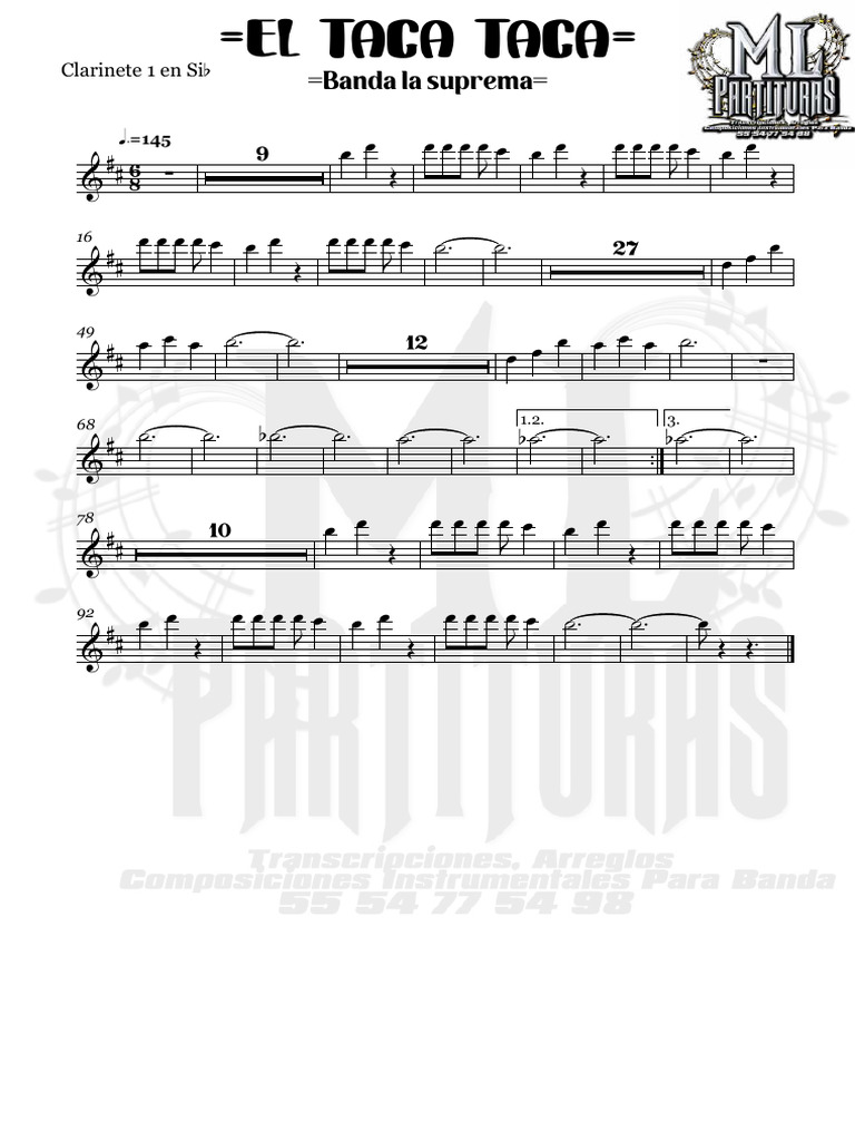 El Taca Taca - Banda La Suprema | PDF