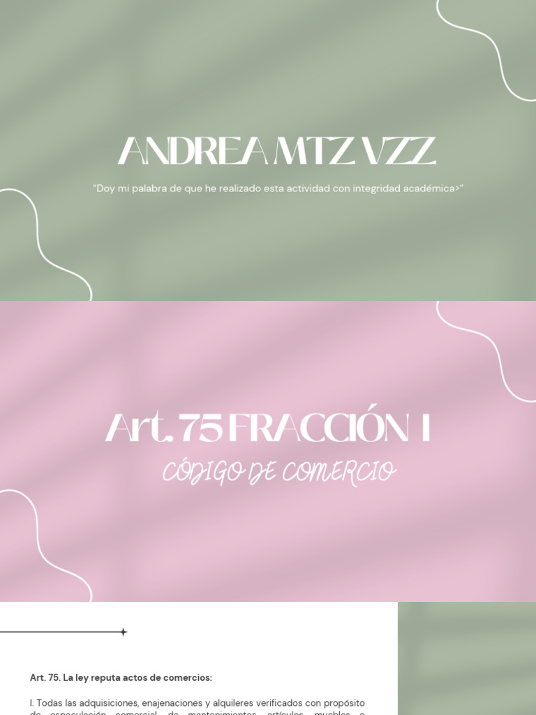 ART 75-Código de Comercio | PDF