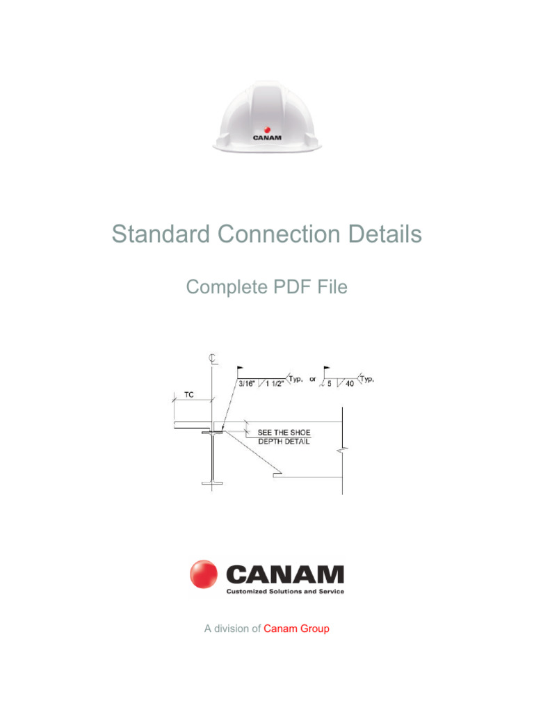 Canam Standard Connection Detail - Calgary | PDF