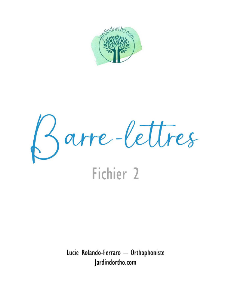 Barre-lettres | PDF