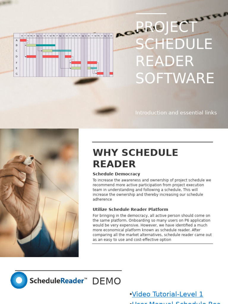 Schedule Reader Introduction | PDF