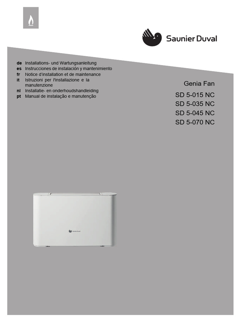 Installatiehandleiding Genia Fan | PDF