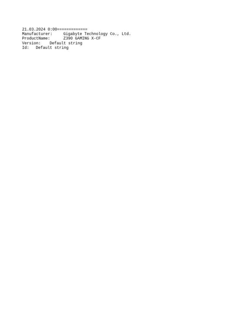 System Board Info | PDF