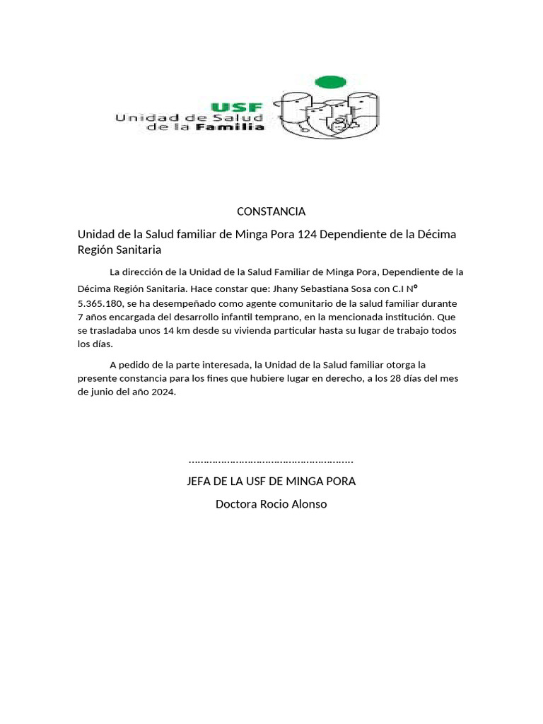 CONSTANCIA | PDF
