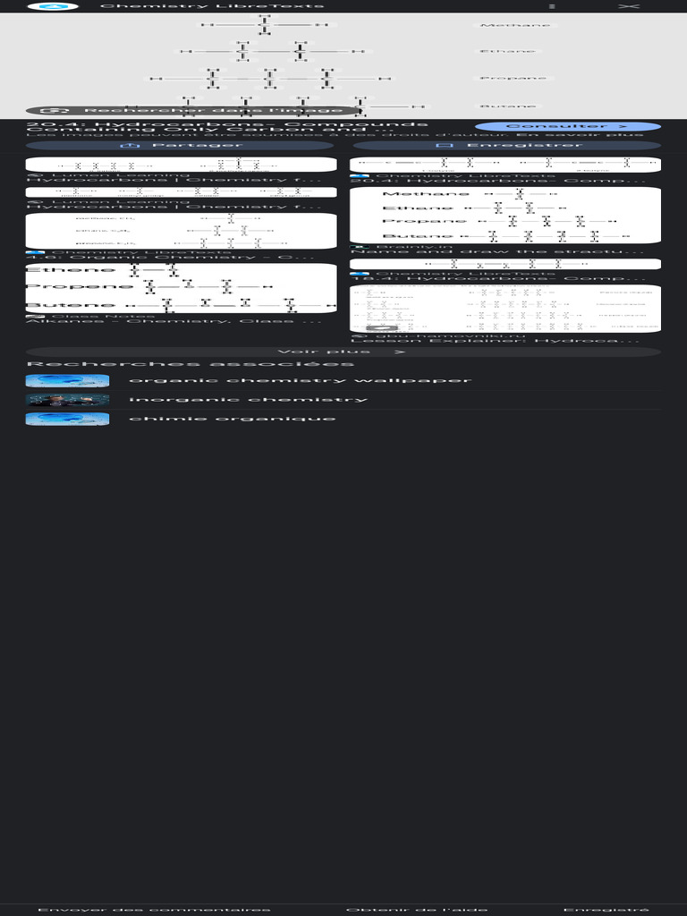 Draw The Chain of Methane Ethane and Butane - Recherche Google | PDF