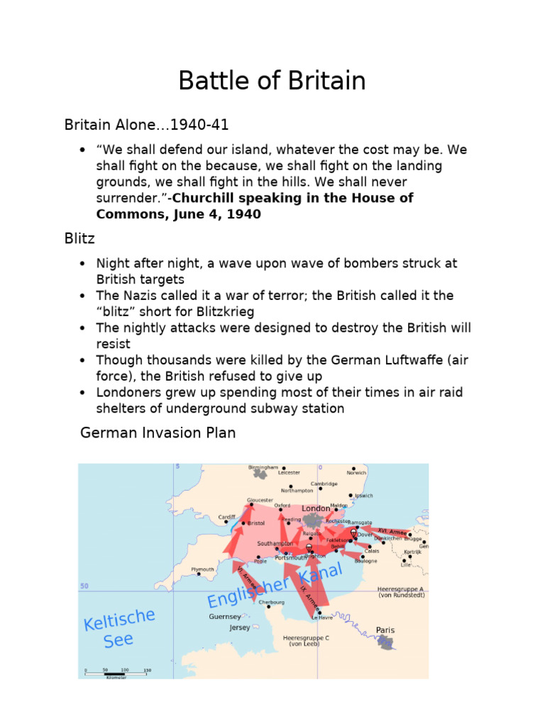 Battle of Britain | PDF