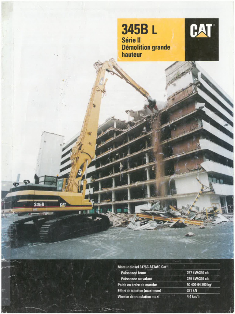 Caterpillar 345B | PDF