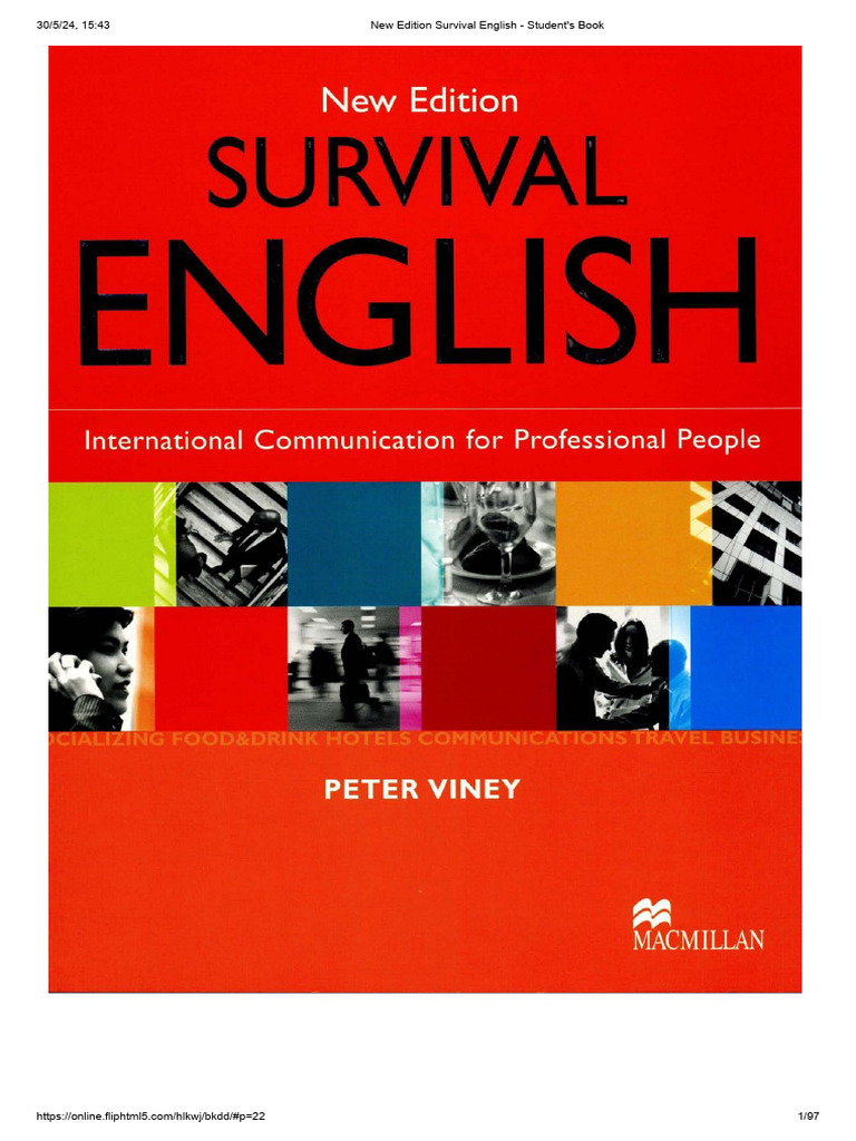 New Edition Survival English - Student's Book | PDF