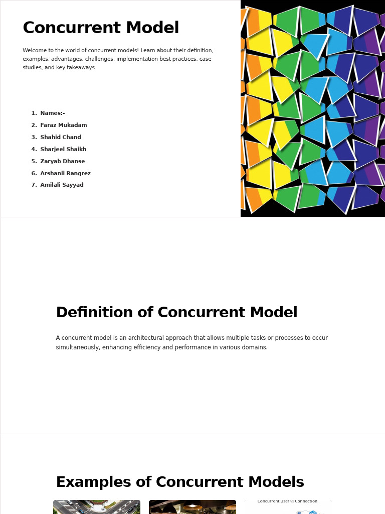 Concurrent Model | PDF
