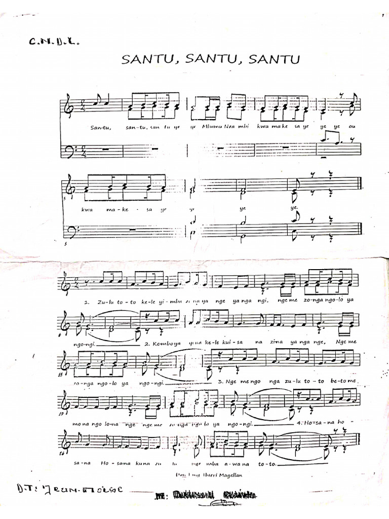 Santu, Santu Santu | PDF