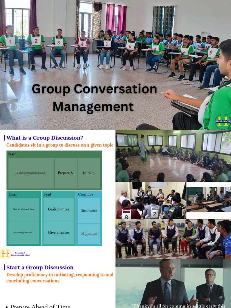 Group Conversation Management | PDF