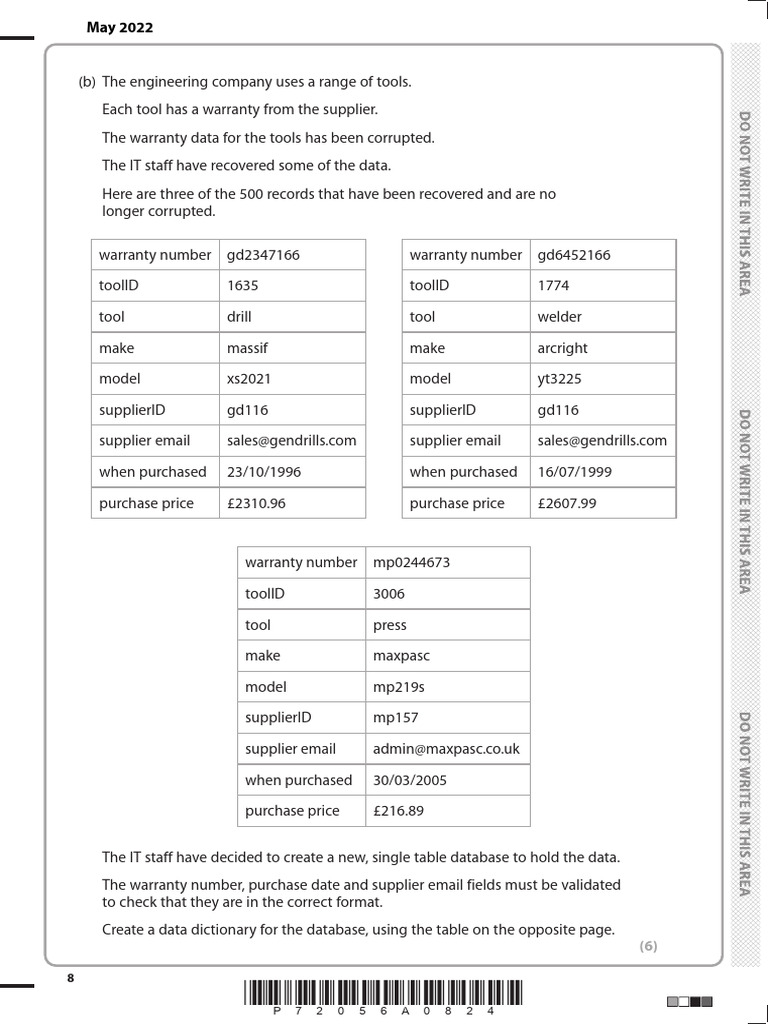 Data Dictionary | PDF