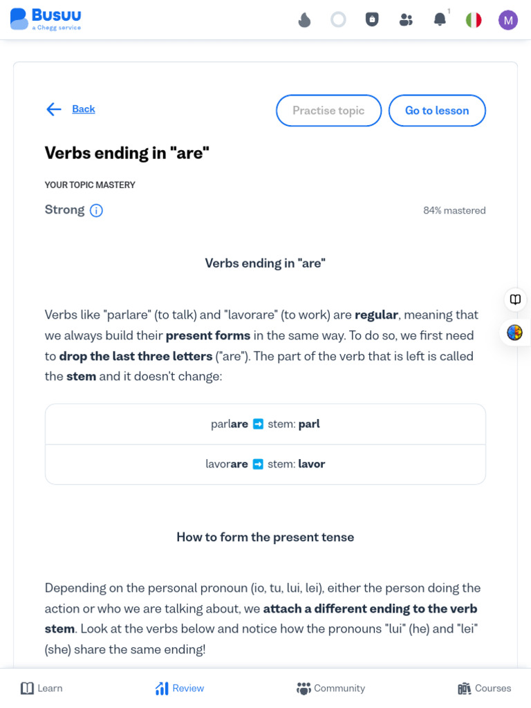 1-Verbs Present | PDF