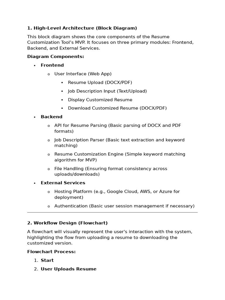 Arch, WF, MSC, Ui, PPT | PDF