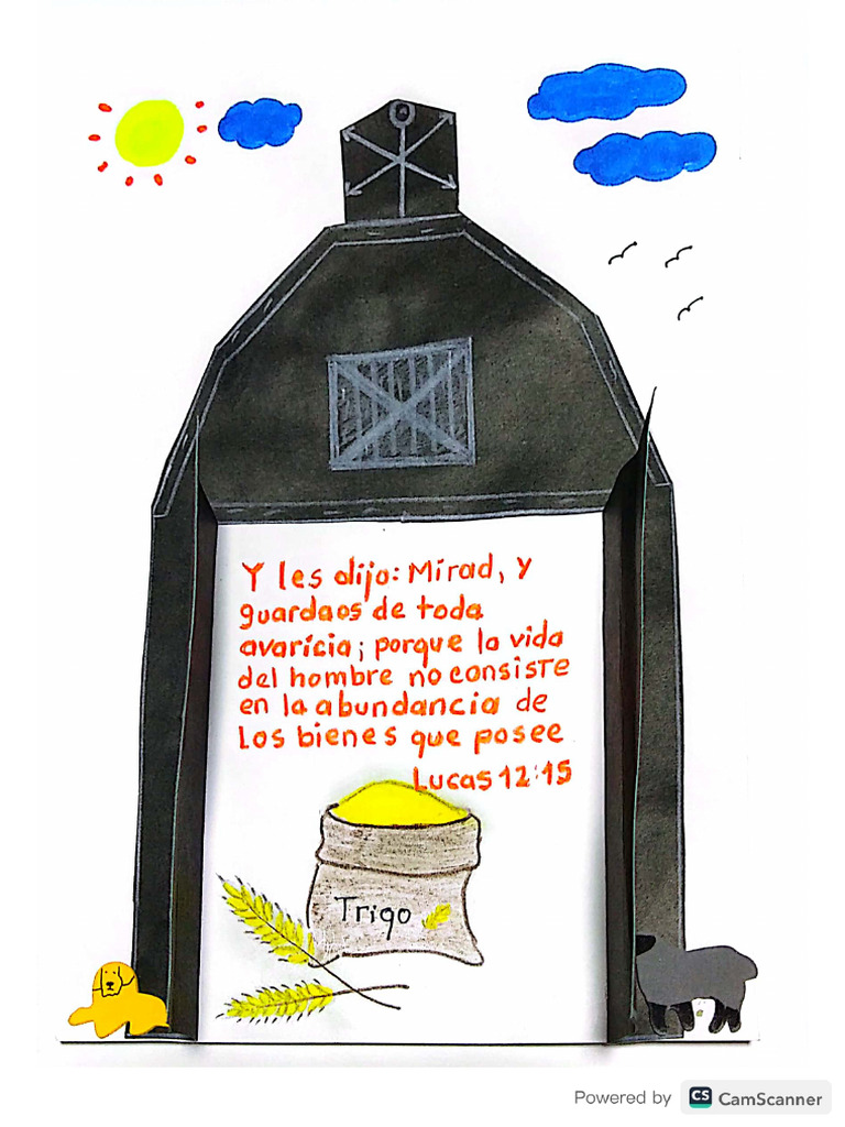 Dibujo de Parabola Del Rico Insensato 2 | PDF