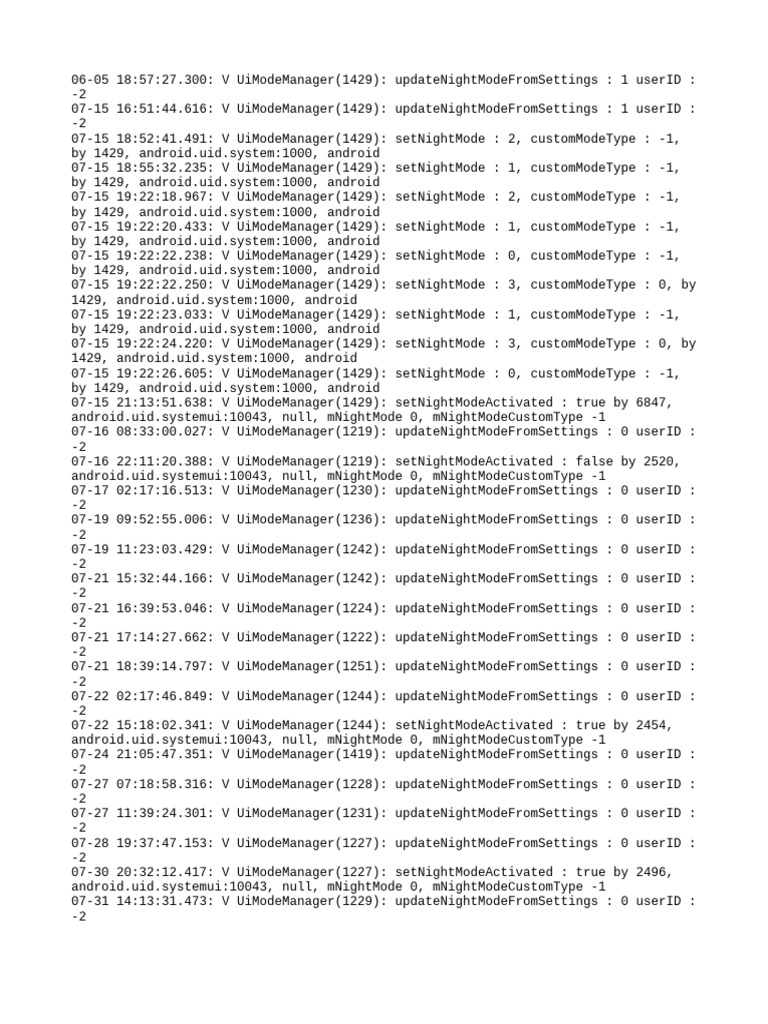 Dark Mode Log1 | PDF