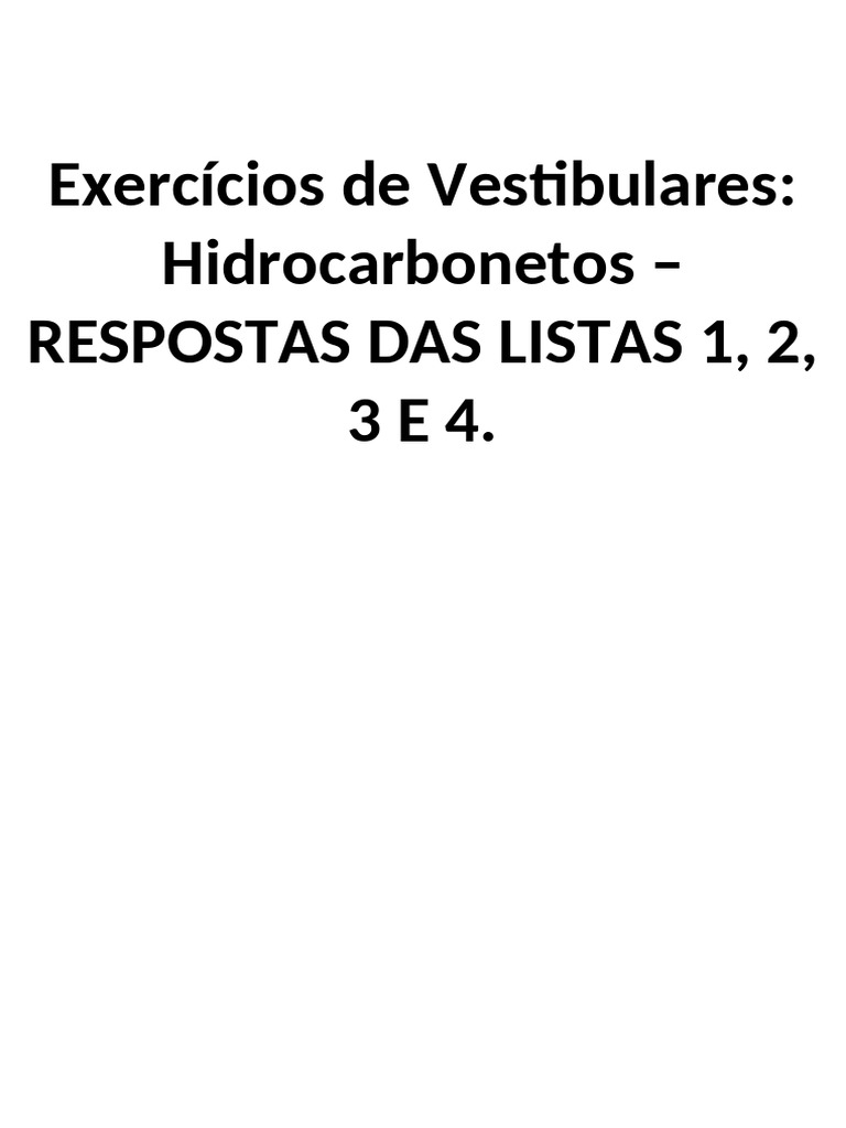 Lista 5 | PDF