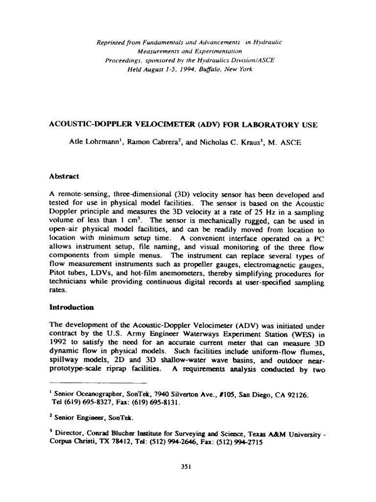 Lohrmann 94 -ADV- for Laboratory Use | PDF