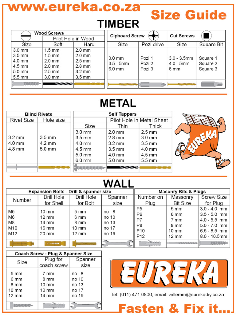 Eureka Size Guide | PDF