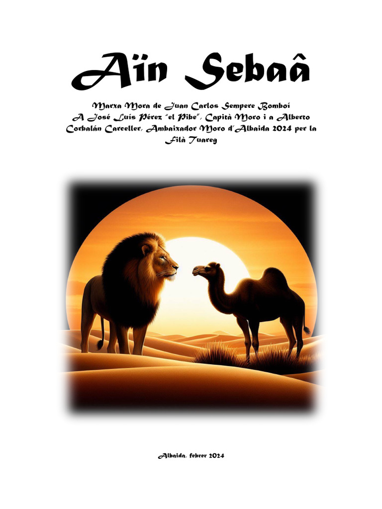 Ain Sebaa, PARTITURA | PDF