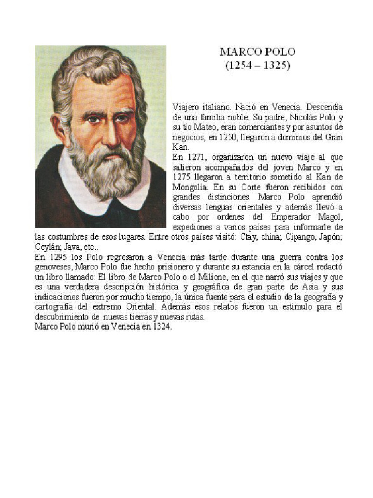 Marco Polo | PDF