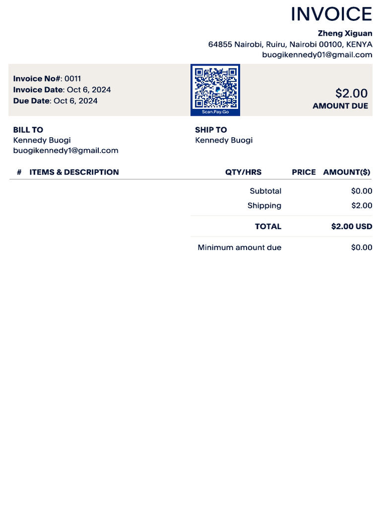 PayPal Invoice | PDF