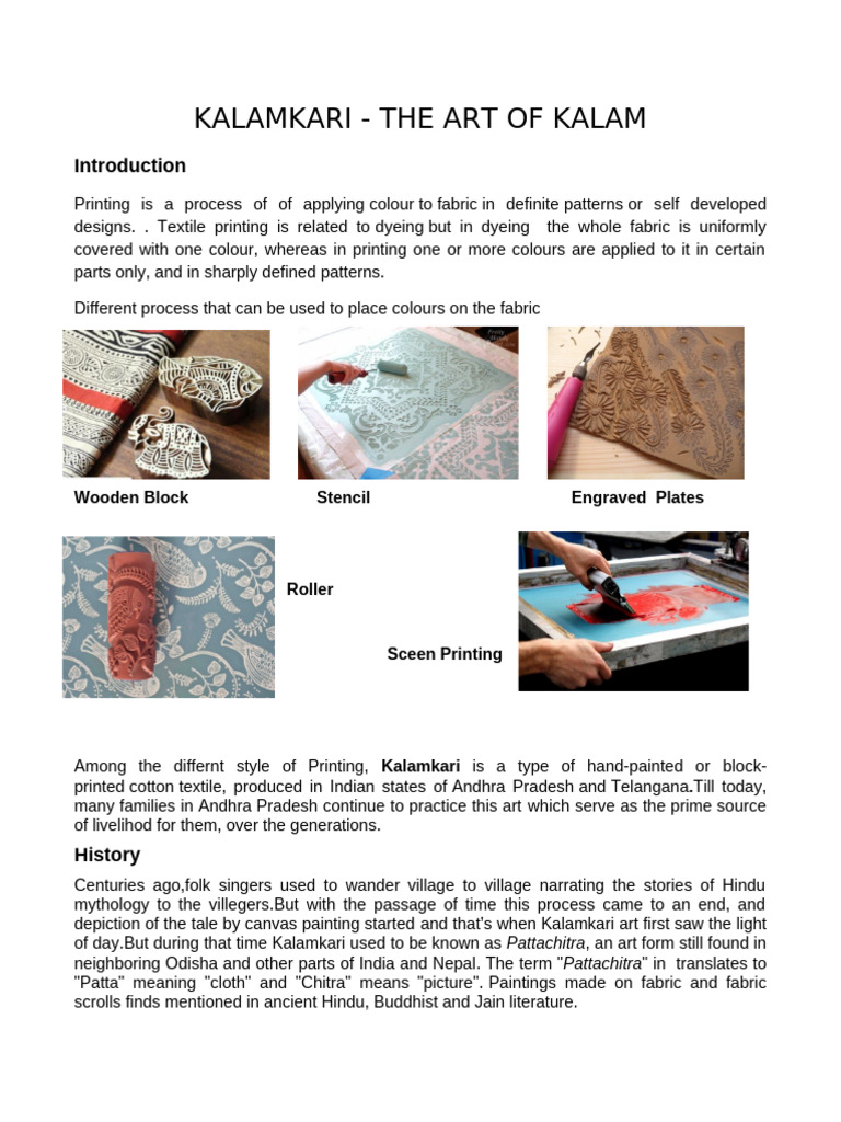 KALAMKARI | PDF