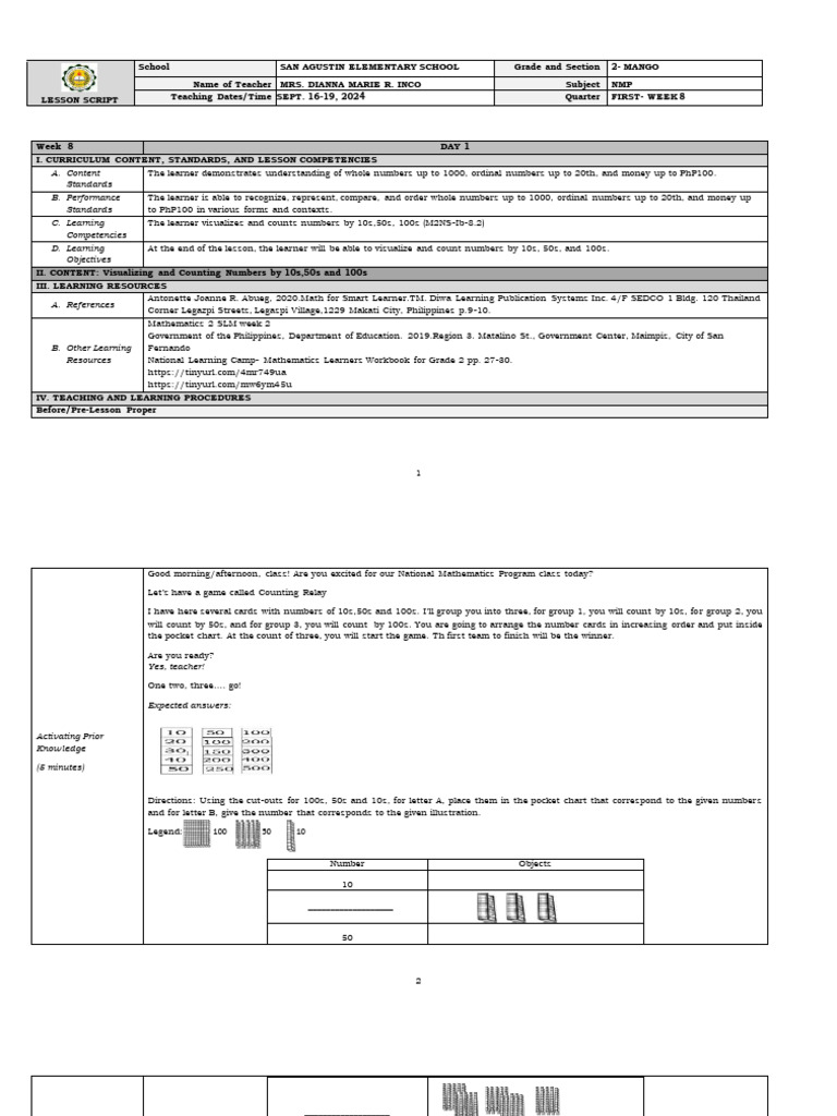 Zhang NMP Week 8 Day 1 and 2 Only | PDF