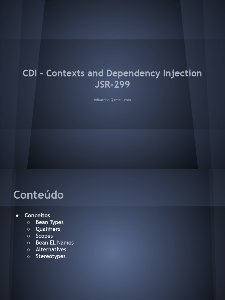 Cdi Conceitos | PDF