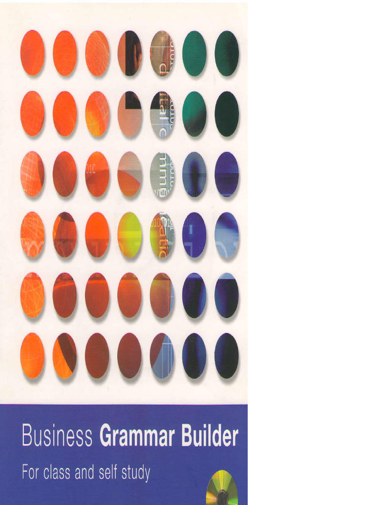 Business Grammar Builder | PDF