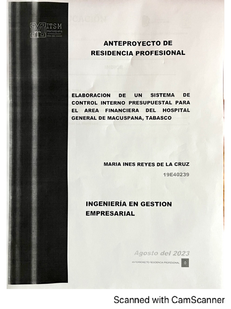 Anteproyecto | PDF