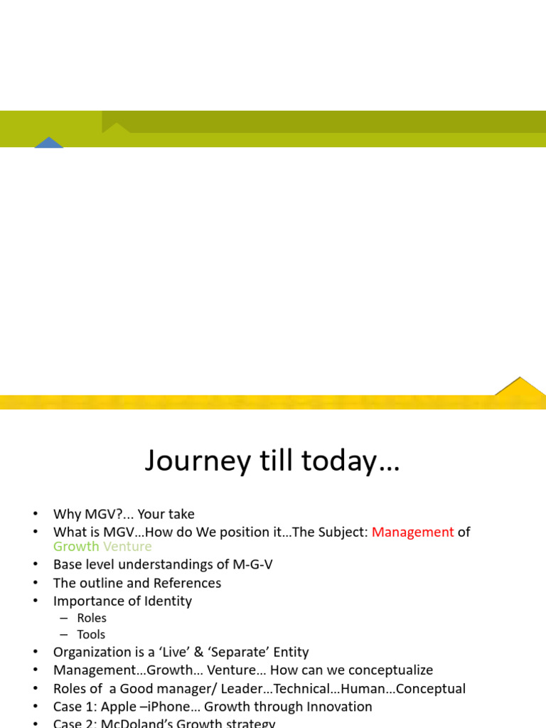 MGV Module2 Growth Strategy | PDF