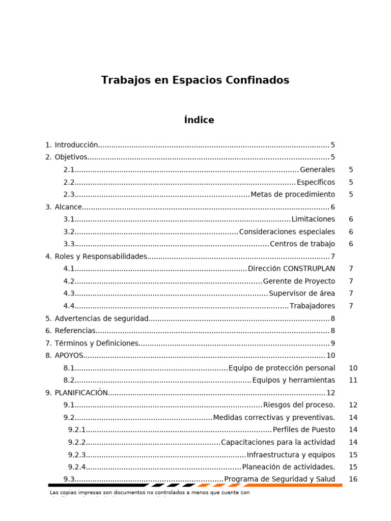SEG-PRO-021 Trabajos en Espacios Confinados | PDF | Soldadura | Informática
