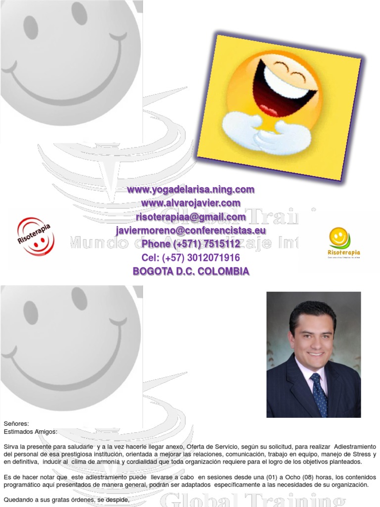 Presentacion Terapia de La Risa | PDF | La risa | Las emociones