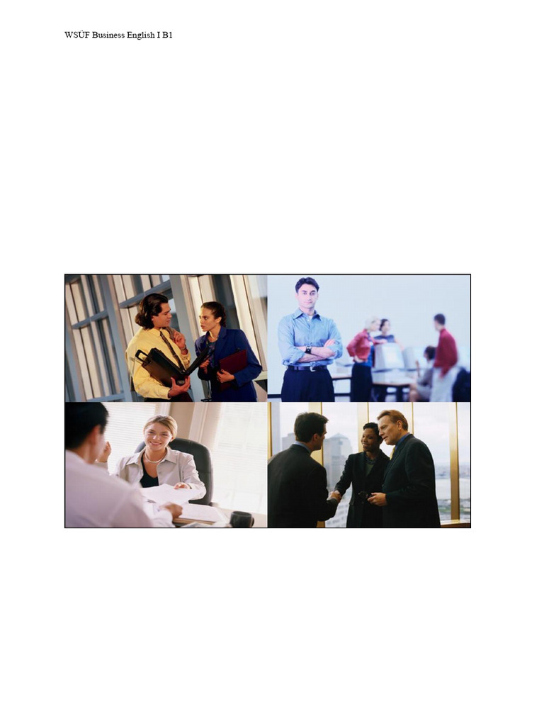 WSUF Jegyzet - Student's Book - B1 Level - Labour Market - Trading - Enterprises-1 | PDF ...