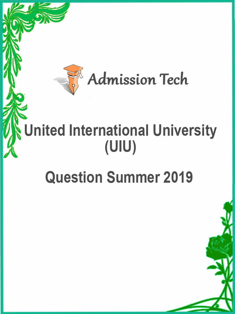 53997 AdmissionTech UIU Summer 2019 | PDF