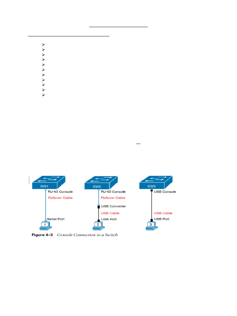 Class Lecture Sheet No - 3-4 CCNA Cisco Switching and LAB | PDF