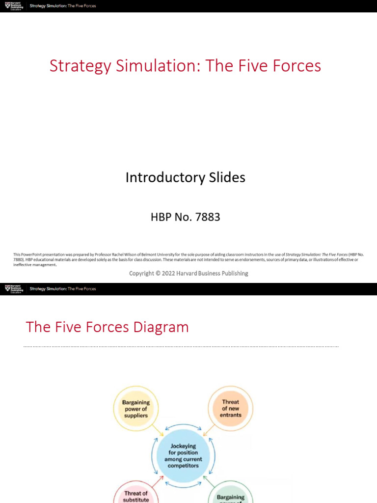 5 Forces simulation | PDF