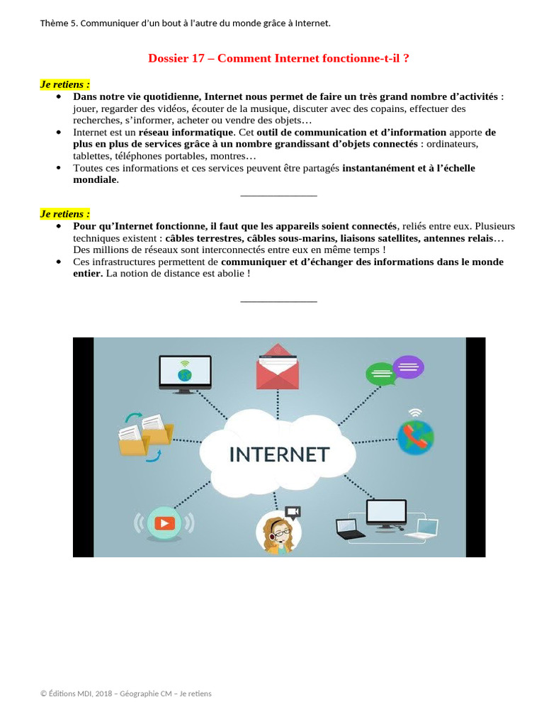 Geo cm1 Communiquer | PDF