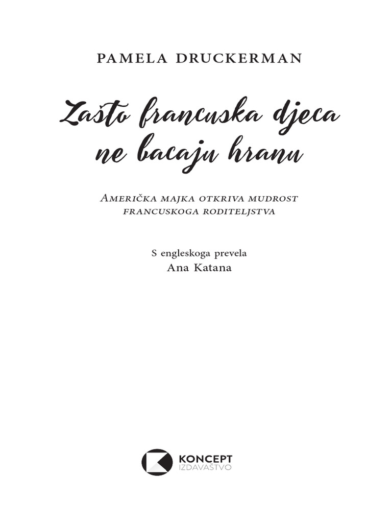 Zašto Francuska Djeca - Ulomak | PDF