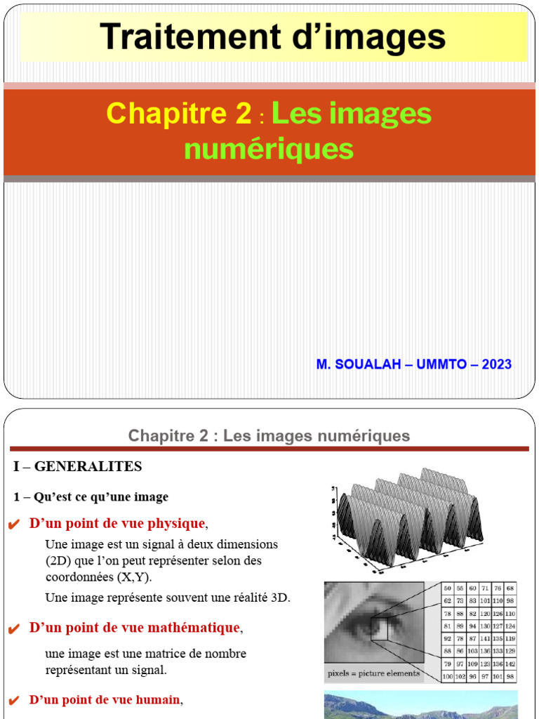 Chap2-ImagesNumeriques_ | PDF